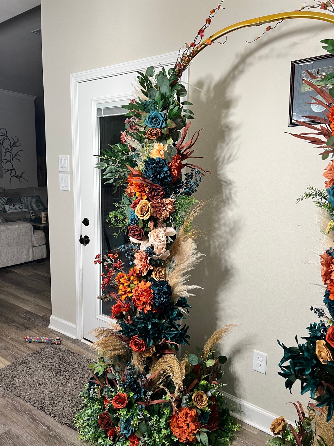 Teal, Burnt Orange 6ft Arch Decor Can Be Any Colors You Choose - Etsy