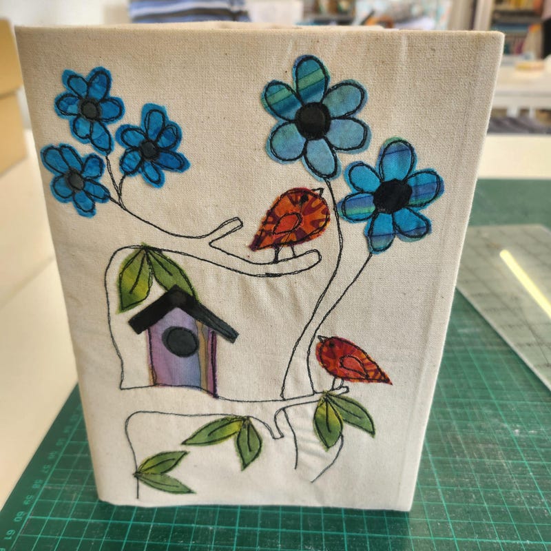 Applique Book Covers - Etsy UK
