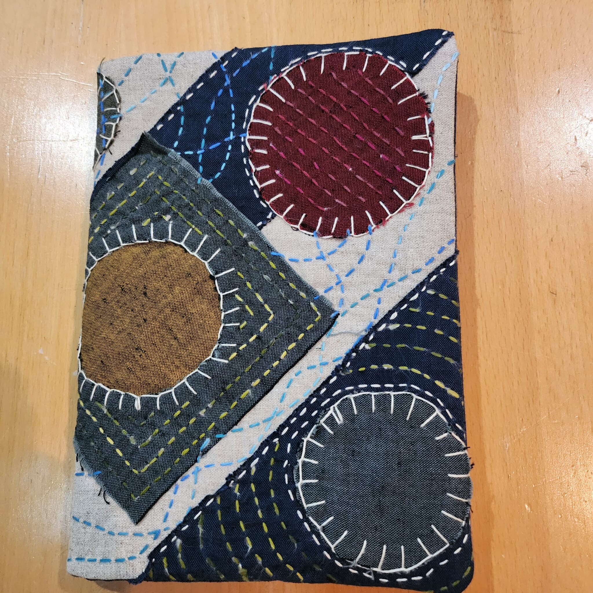 Sashiko Book Cover Kit - Etsy