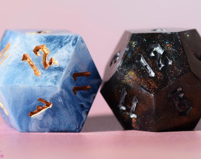 Hope and Fear Handmade Dice Pair - Etsy