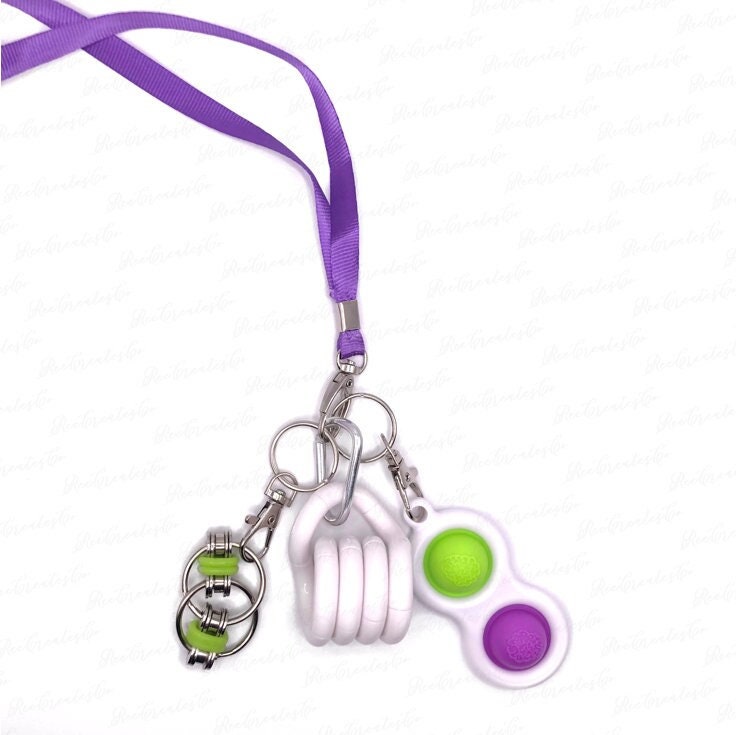 Fidget Toy Lanyard Autism ADHD Anxiety SEN & Dyspraxia - Etsy UK