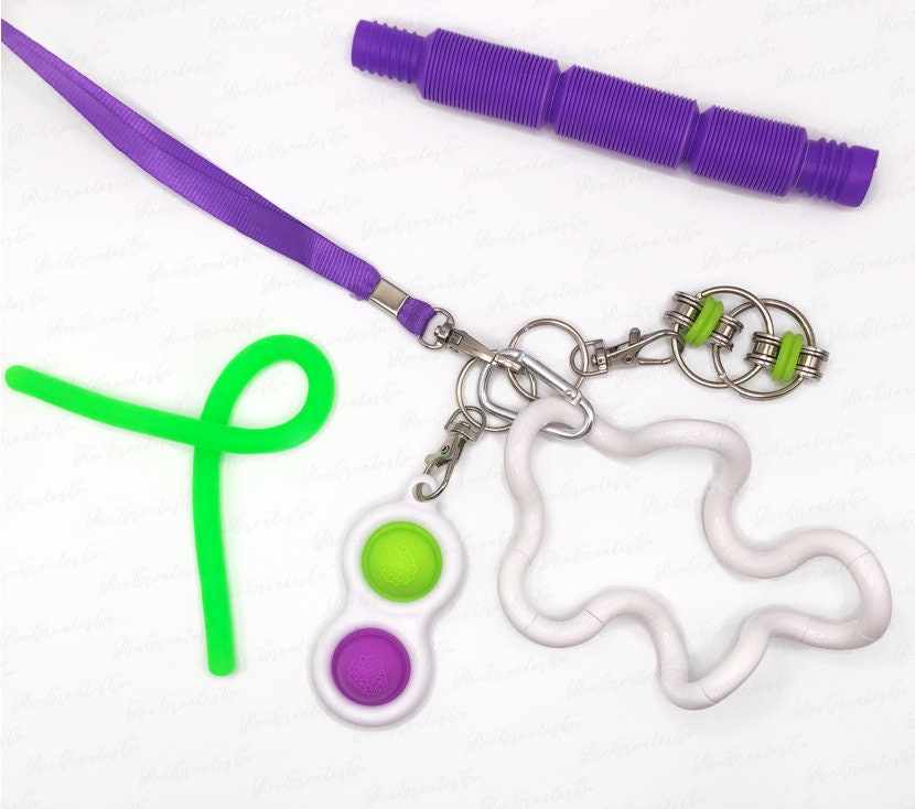 Fidget Toy Lanyard Autism ADHD Anxiety SEN & Dyspraxia - Etsy UK