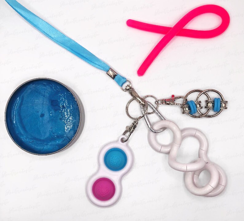 Fidget Toy Lanyard Autism ADHD Anxiety SEN & Dyspraxia - Etsy UK