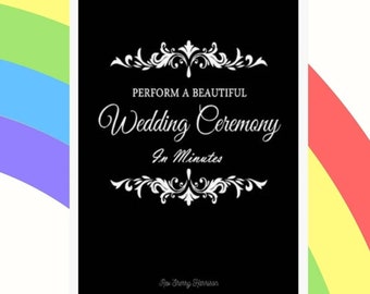 Officiant Wedding Script - Etsy