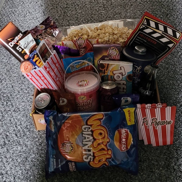 Movie Night Hamper - Etsy UK