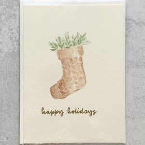 Hand Painted Boho Themed Christmas Card Variety Pack - Etsy