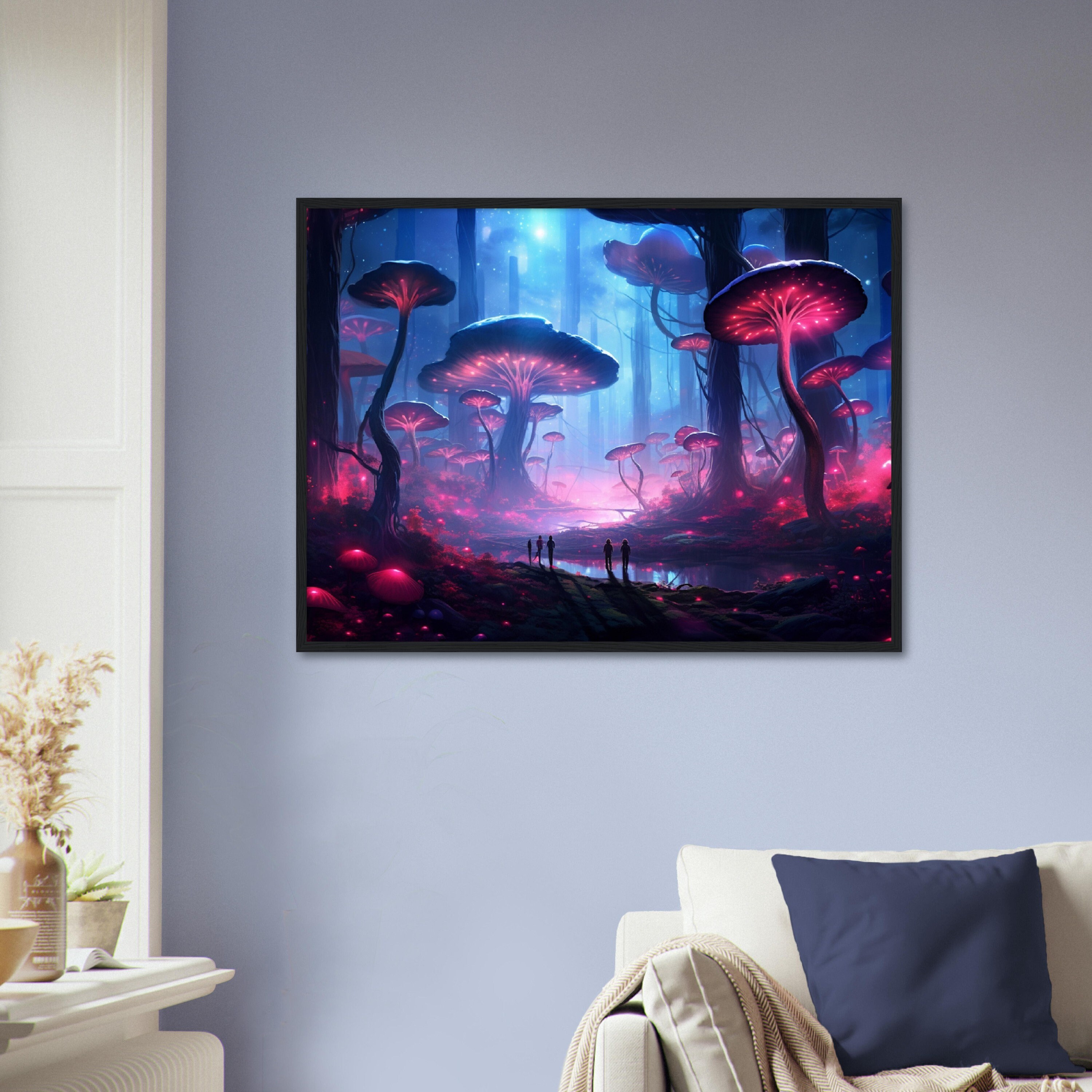 Magic Forest Wall Art Magic Forest Printable Wall Decor Magic Forest ...
