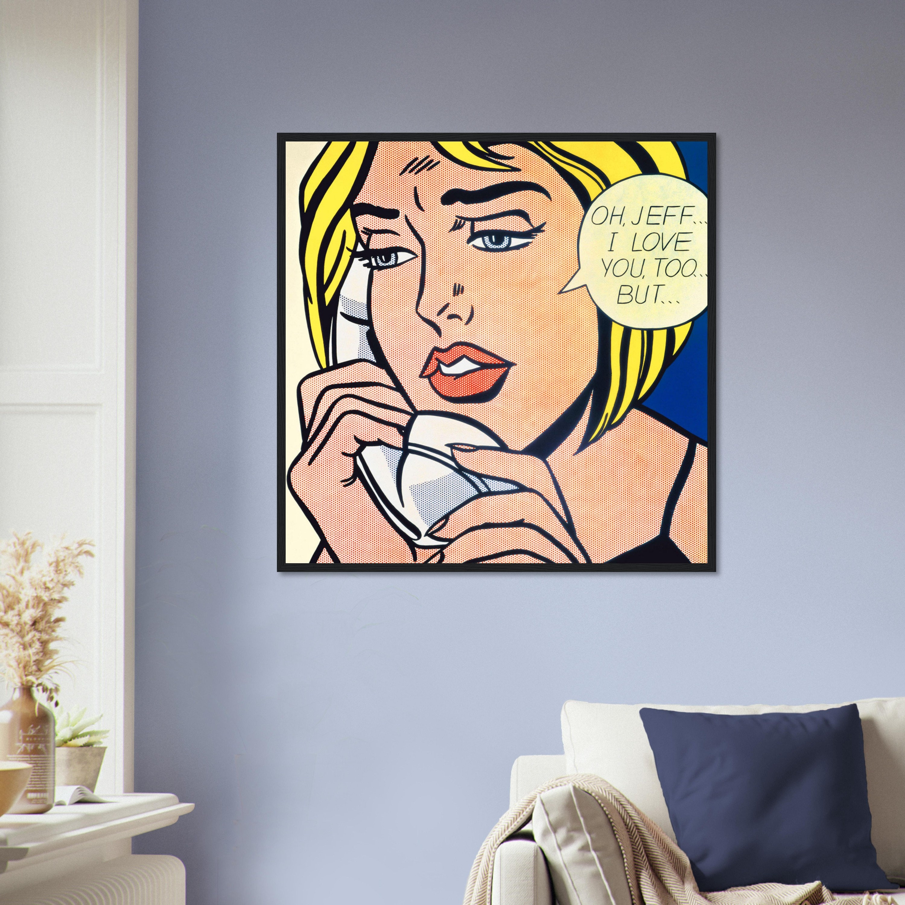 Roy Lichtenstein Oh Jeff I Love You Too But Costume