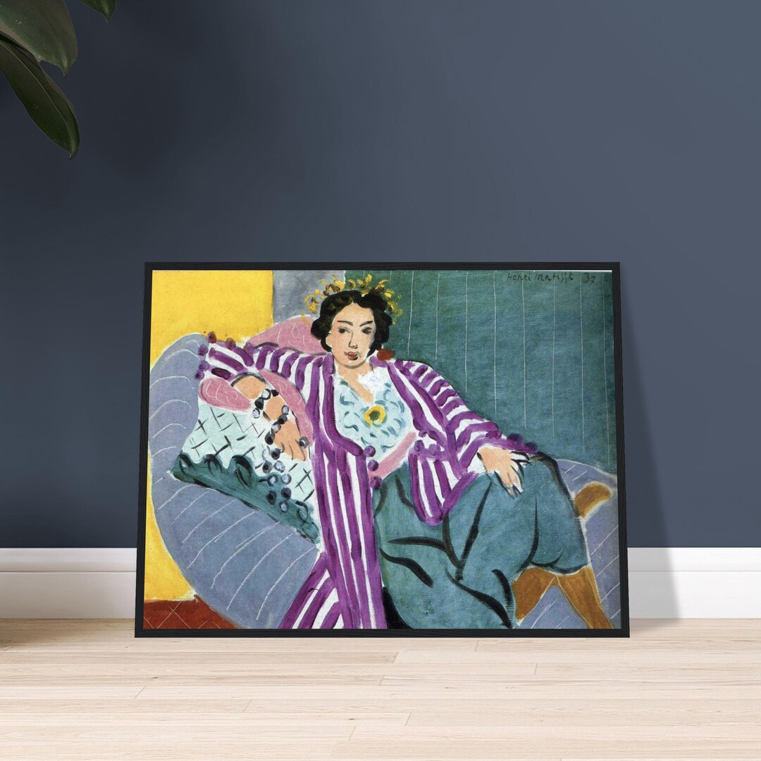 Henri Matisse Odalisque Henri Matisse Wall Art Matisse Print Odalisque ...