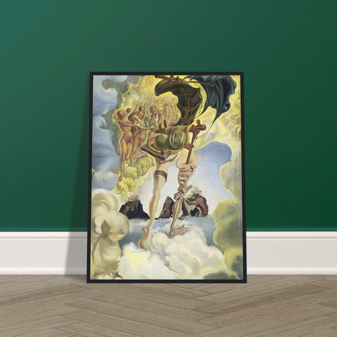 Salvador Dali Allegory of Sunset Salvador Dali Prints Salvador Dali ...