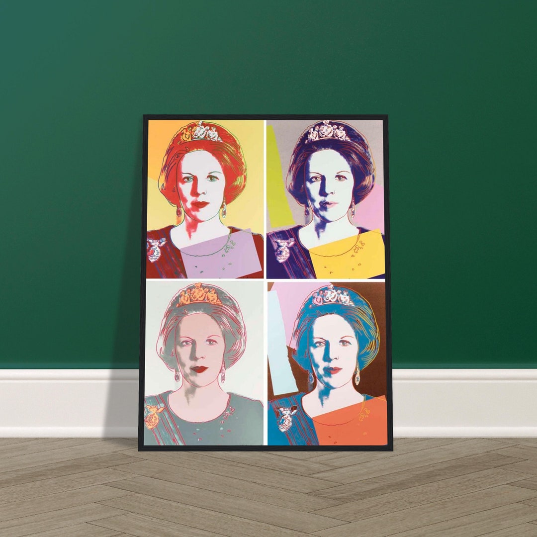 Andy Warhol Queen Beatrix Andy Warhol Pop Art Andy Warhol Prints Andy ...