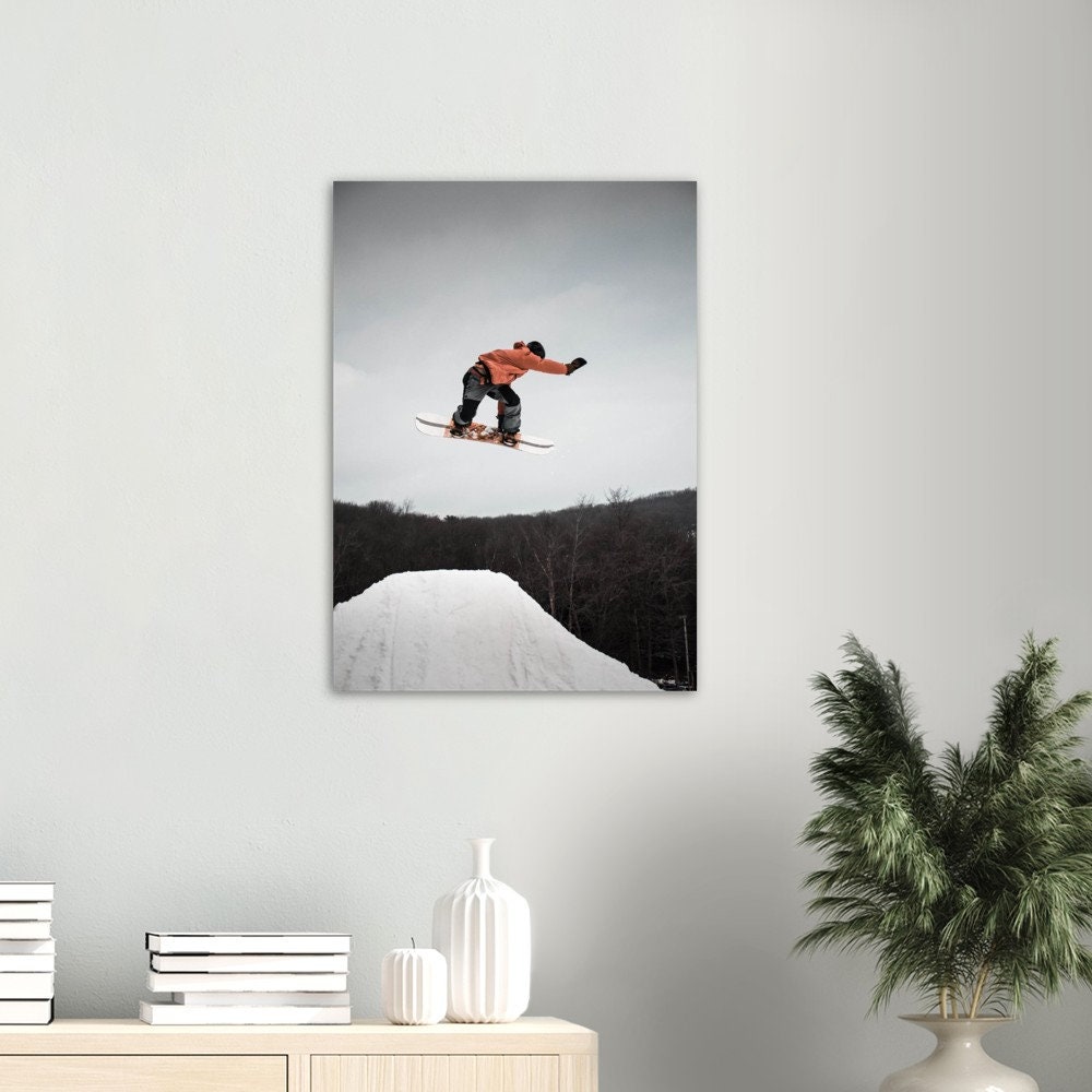 Snowboard Premium Poster Snowboard Wall Decor Extreme Sports - Etsy