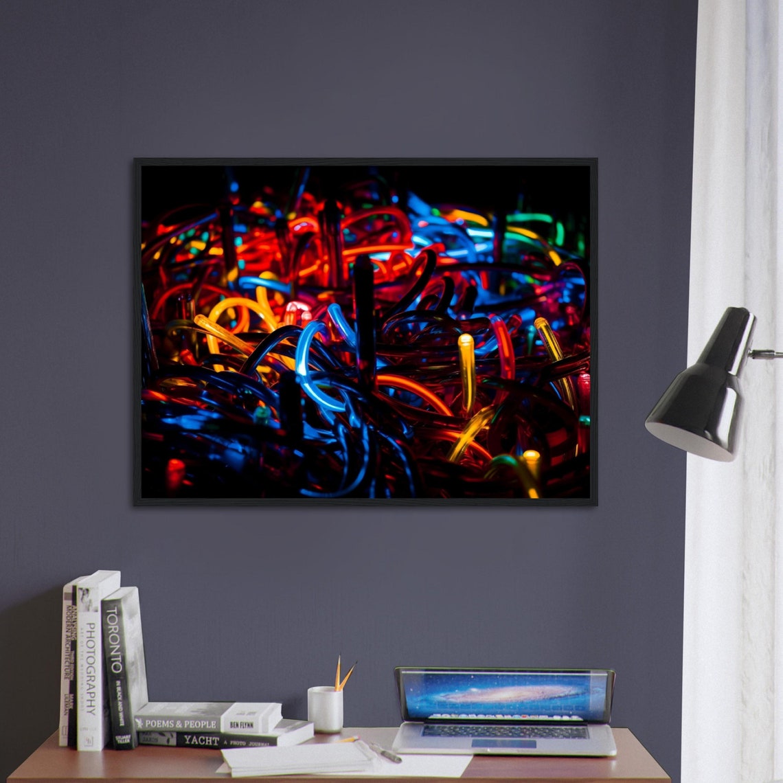 Neon Printable Wall Art Neon Wall Decor Neon Printable Poster Vivid ...