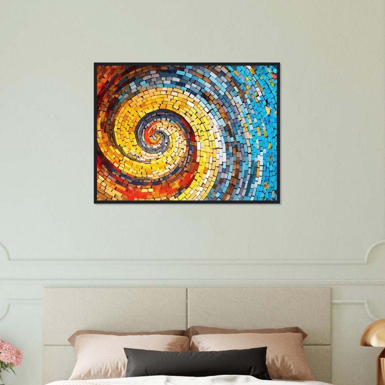 Mosaic Printable Poster Mosaic Printable Wall Art Mosaic Poster Mosaic ...