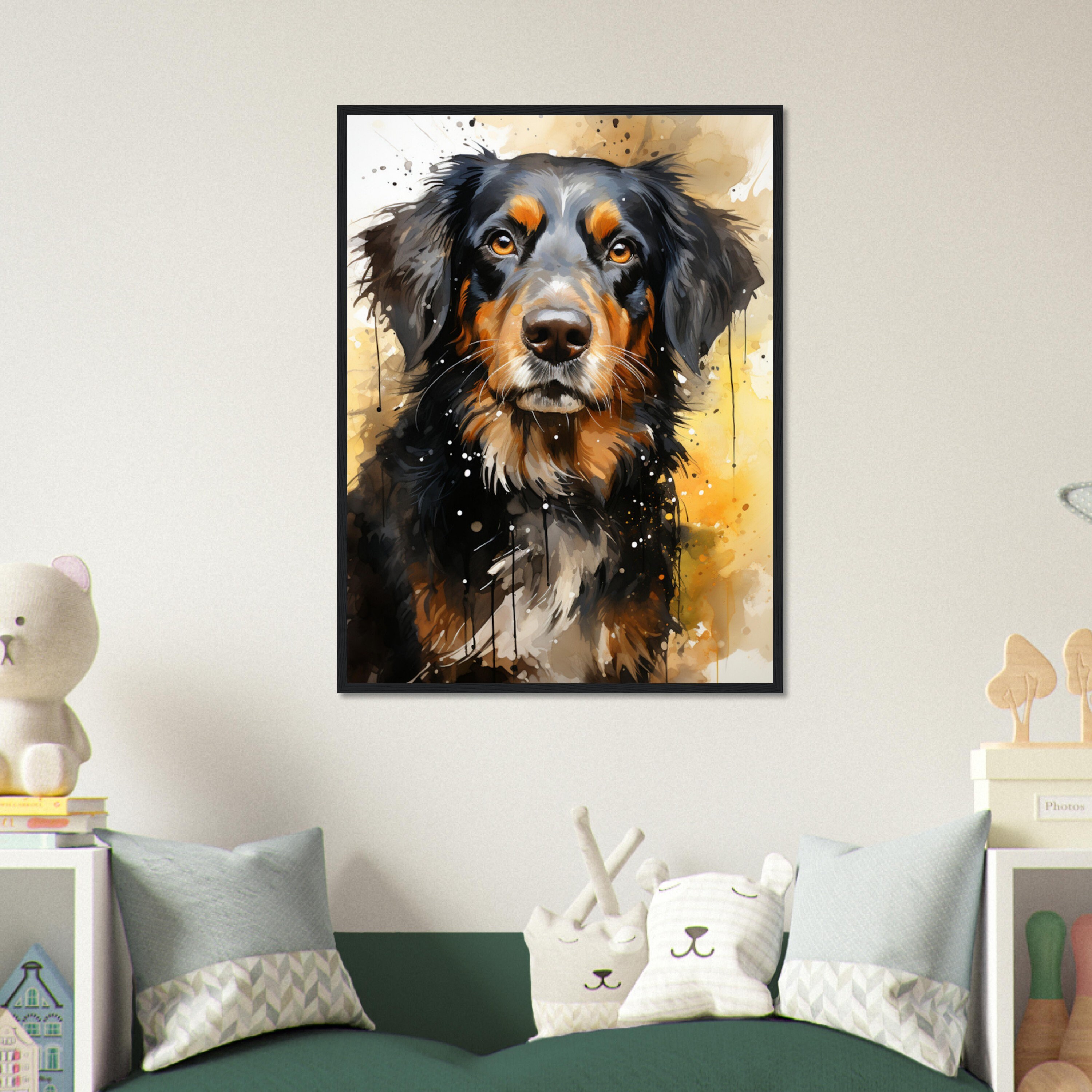 Niedlicher Hund druckbare Wand Kunst Hund Clip Art Hund druckbare ...