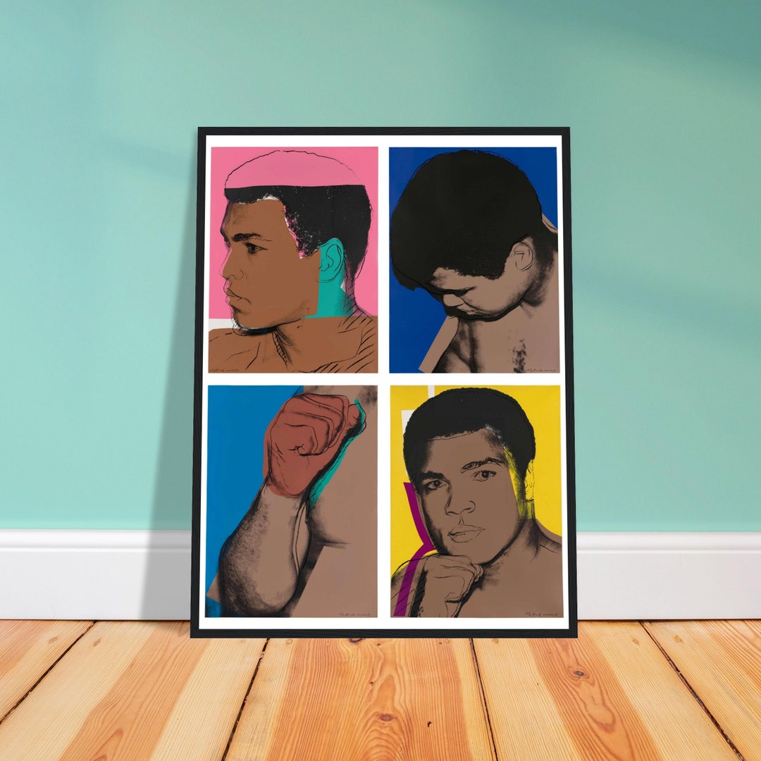 Andy Warhol Muhammad Ali Set Andy Warhol Ali Andy Warhol Print Set Andy ...