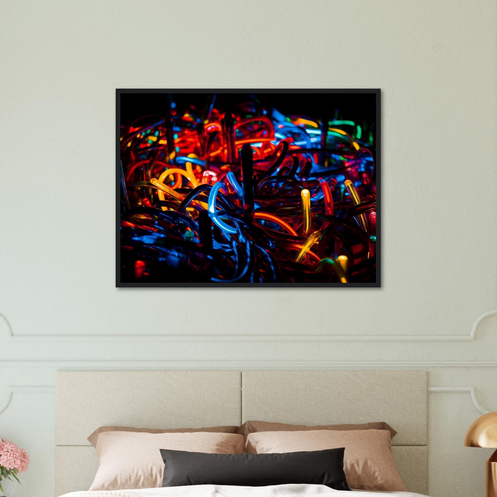 Neon Printable Wall Art Neon Wall Decor Neon Printable Poster Vivid ...