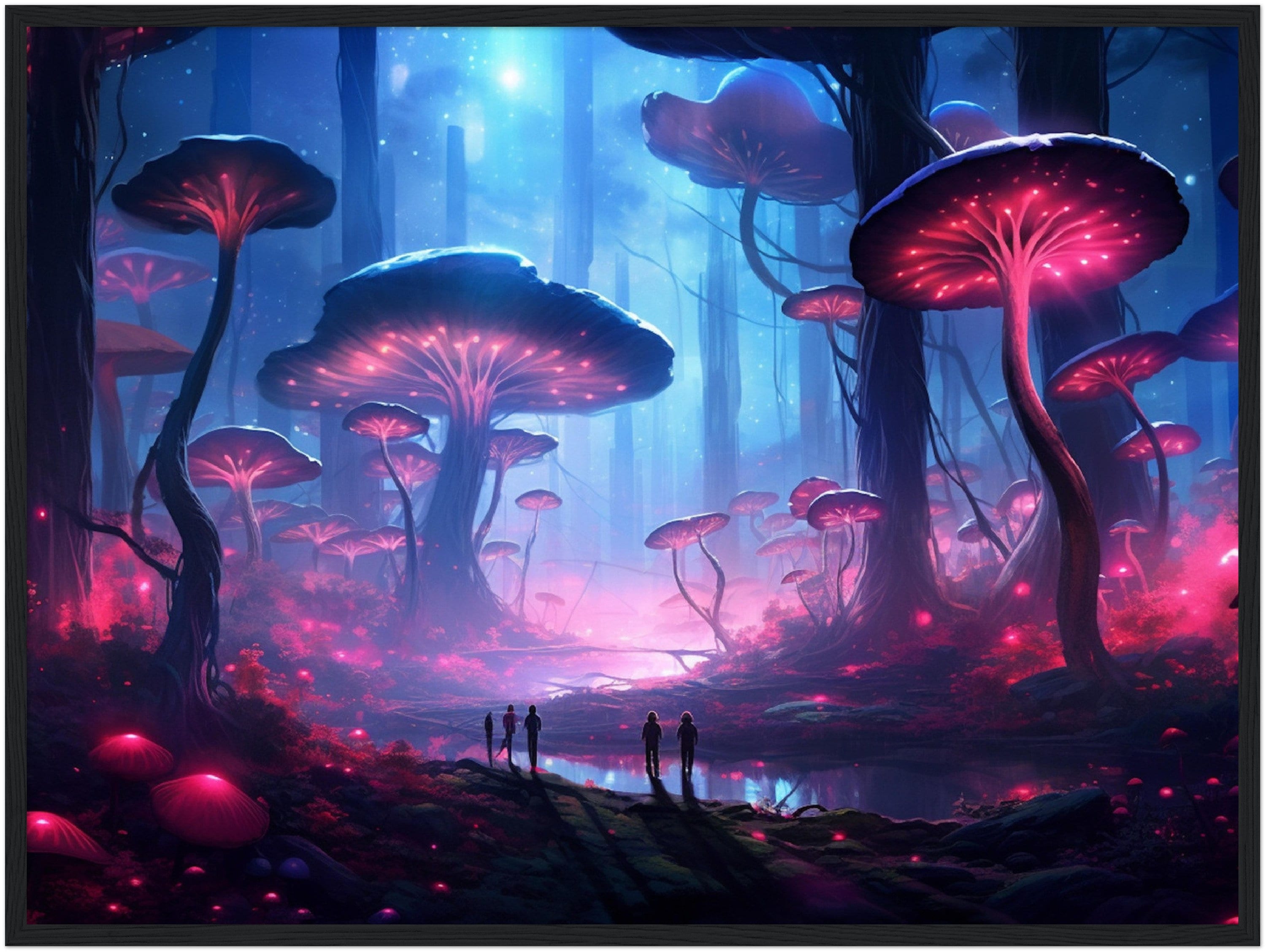 Magic Forest Wall Art Magic Forest Printable Wall Decor Magic Forest ...