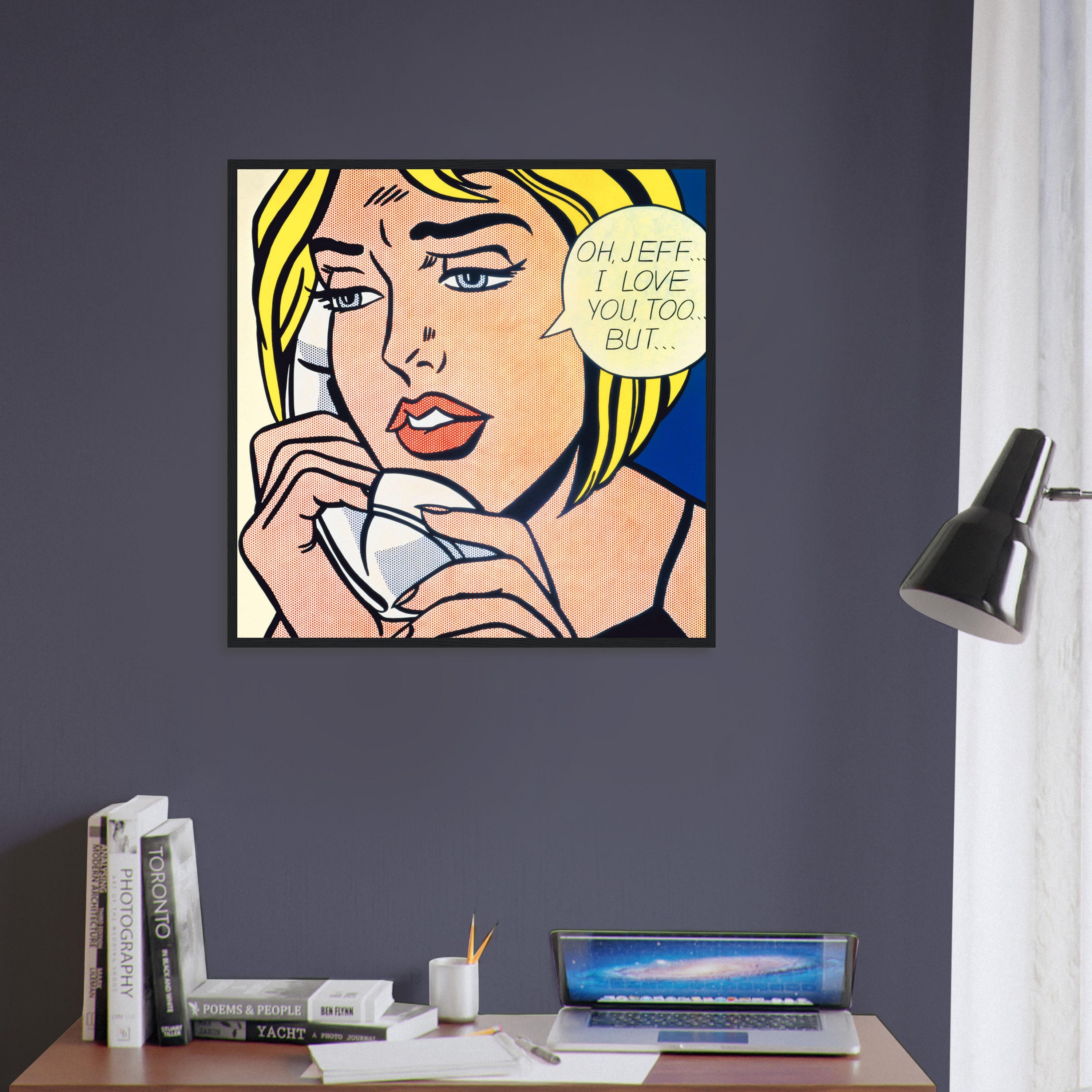 Roy Lichtenstein Oh Jeff I Love You Too But Costume