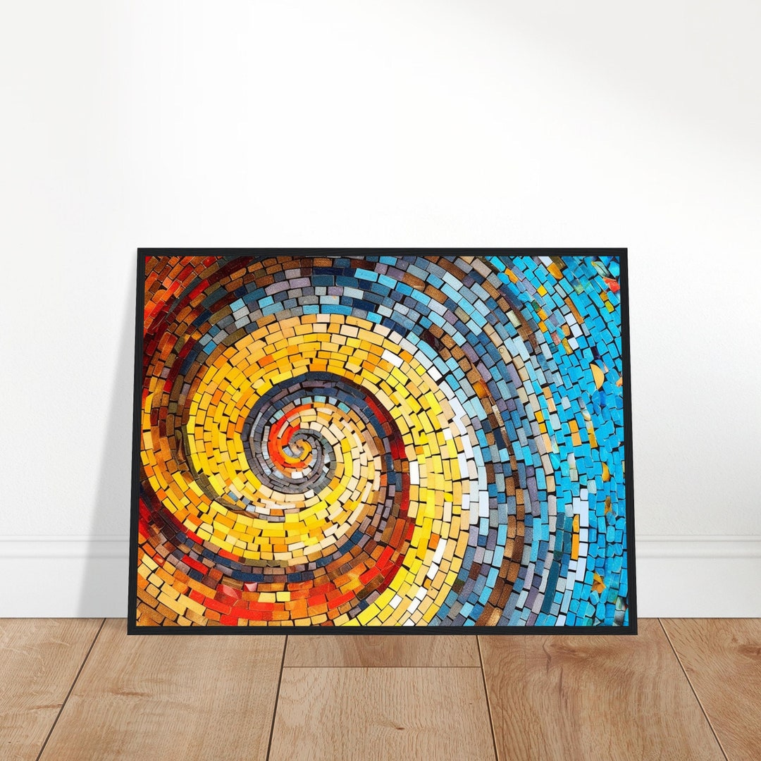 Mosaic Printable Poster Mosaic Printable Wall Art Mosaic Poster Mosaic ...