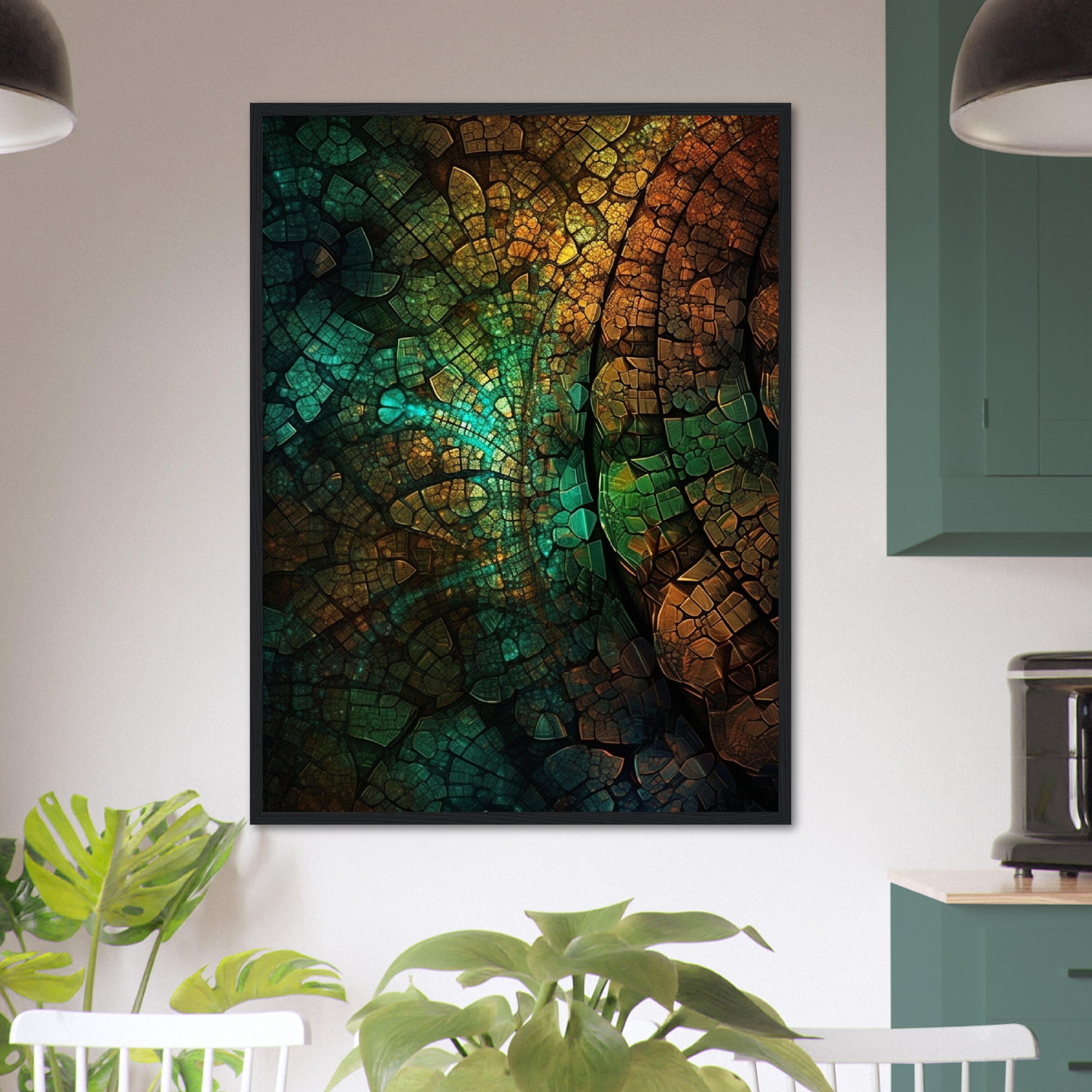 Fractal Printable Poster Fractal Printable Wall Art High Definition ...