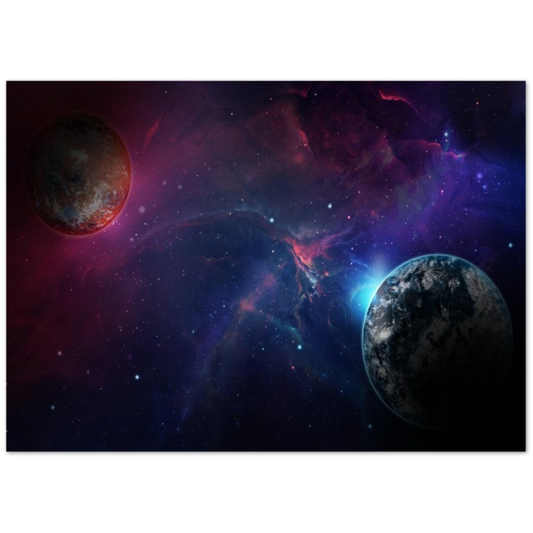 Universe Wall Decor Premium Poster Size 70x50cm Free Shipping - Etsy