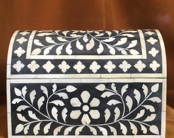 Bone Inlay Box | Etsy