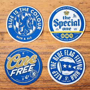12 Chelsea Football Beer Mat Coasters A Great Gift or Present for Any ...