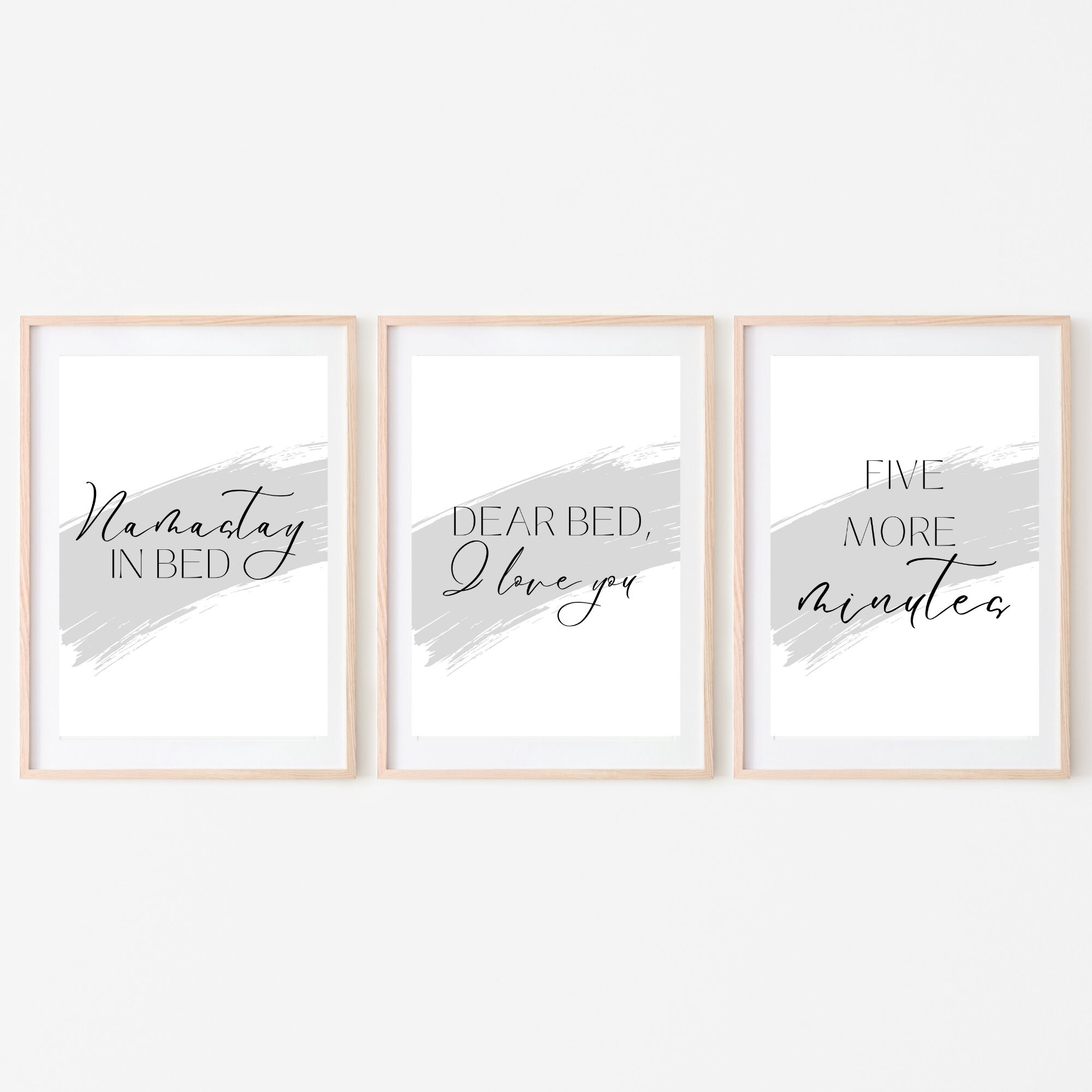 Set of Three Bedroom Prints Bedroom Decor Funny Bedroom - Etsy
