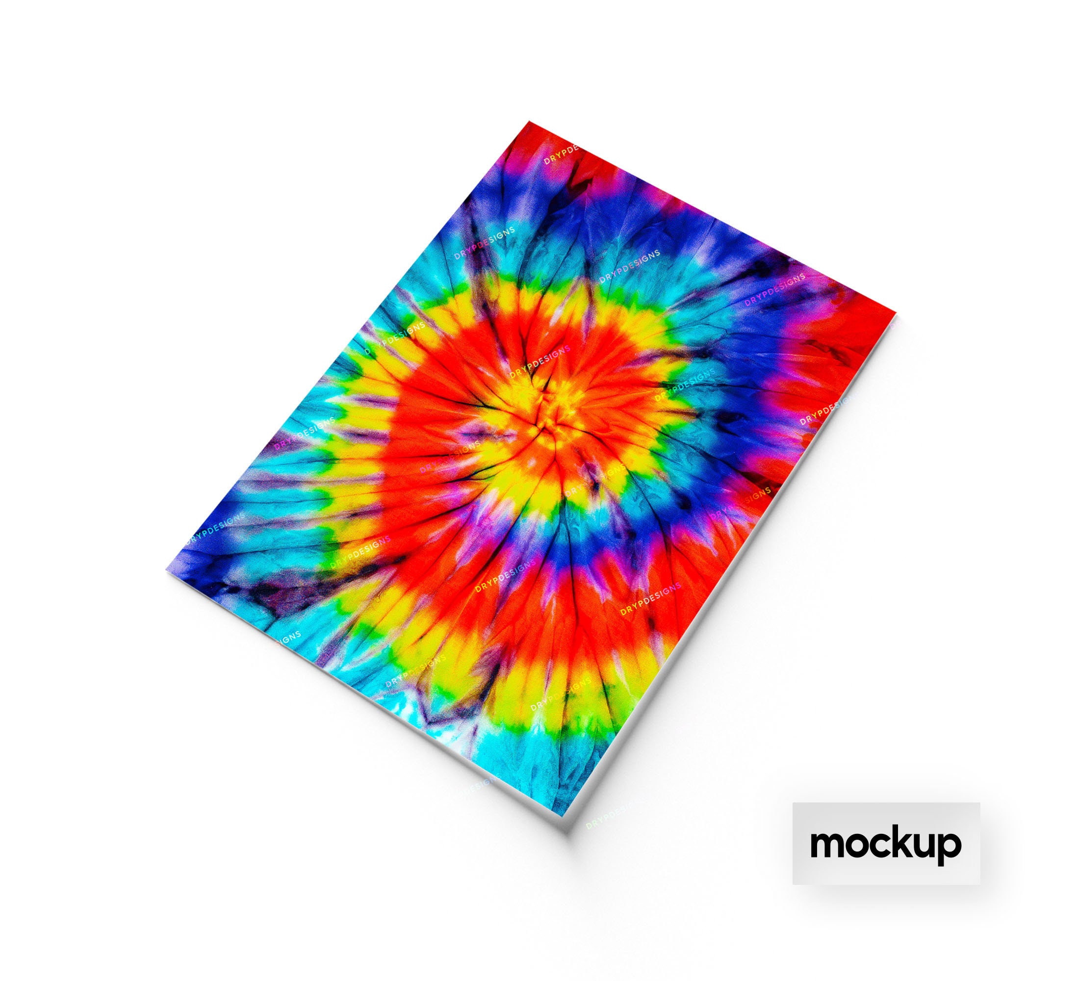 Vibrant Rainbow Tie-dye Swirl Background Pattern Texture - Etsy Norway