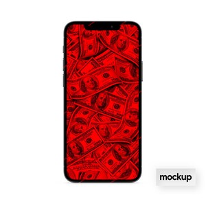 Raining Red Money Seamless Digital Paper Background Pattern - Raining ...