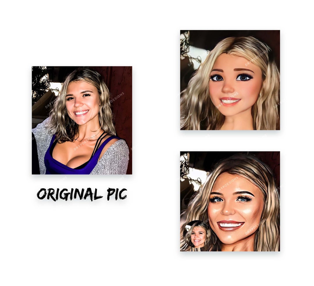 Cartoon Yourself - Custom Cartoon Digital Art - Custom Digital Portrait ...