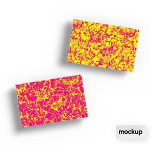 Pink + Yellow Paint Splatter Seamless Digital Paper Background - Paint ...