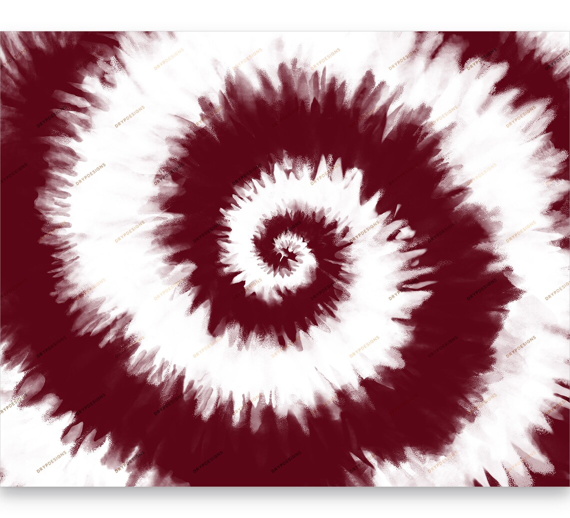 Maroon + White Tiedye Swirl Digital Paper Background Pattern - PNG ...