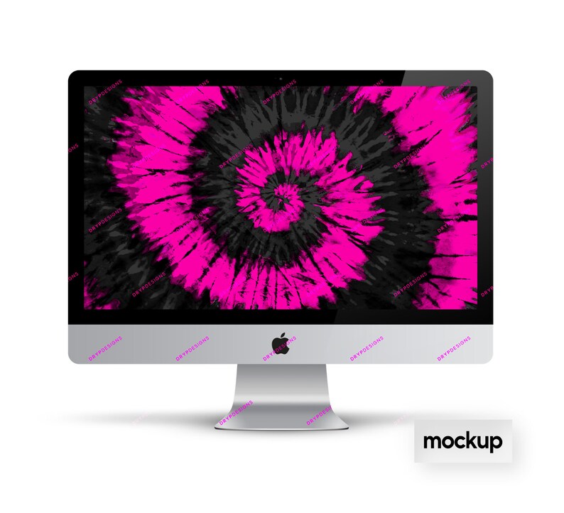 Black Pink Tie-dye Digital Paper Background Texture Bold | Etsy