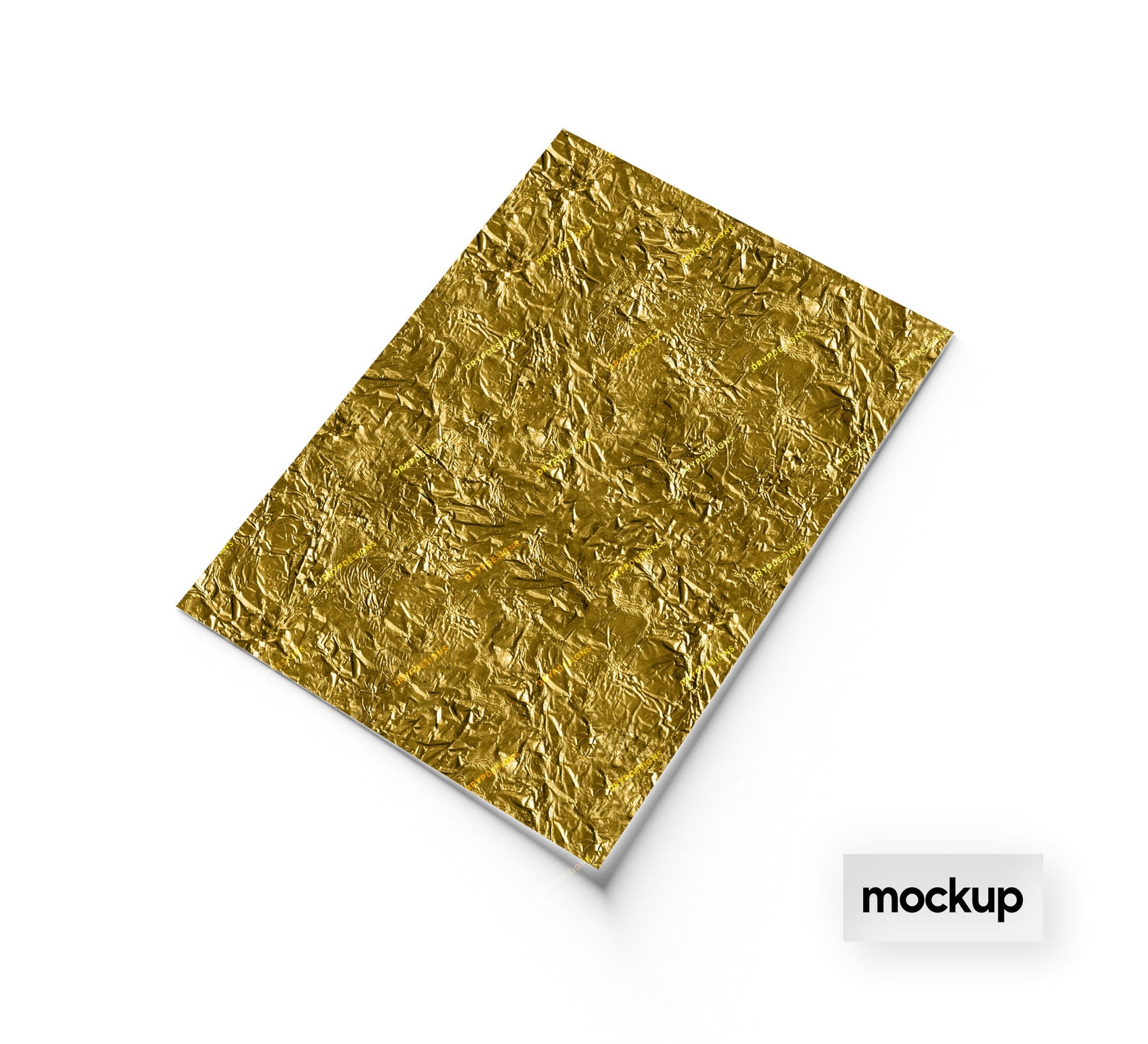 Crinkled Gold Foil Seamless Background Texture - Luxurious Metallic ...