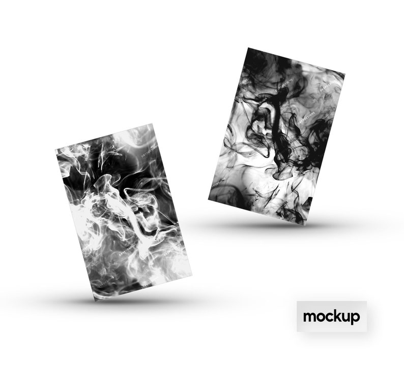 Black White Smoke Background Seamless Smokey Digital Paper - Etsy