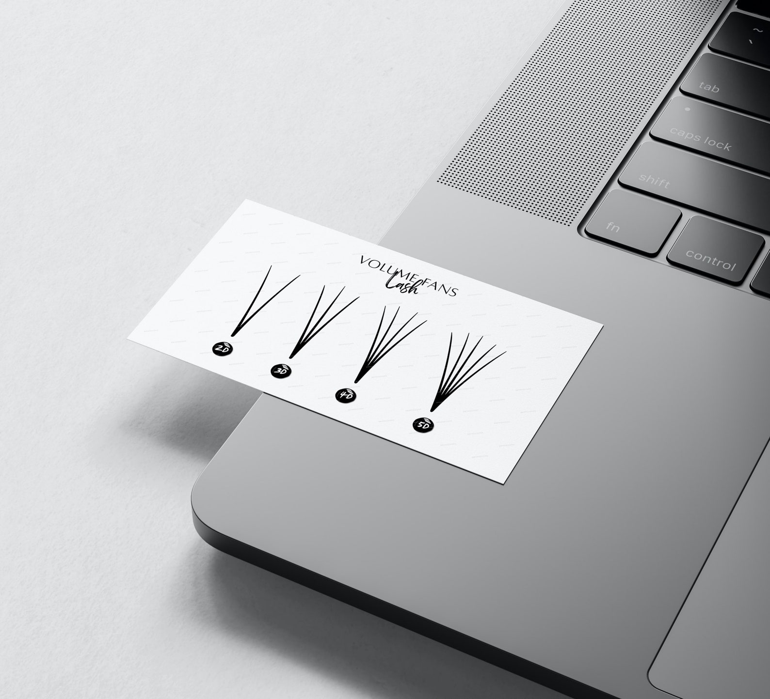 Volume Lash Fan Chart Digital Art Print Volume Lash Fan - Etsy