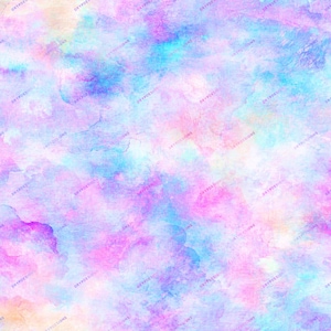 Cotton Candy Pastel Watercolor Splash Seamless Background Texture ...