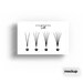 Volume Lash Fan Chart Digital Art Print - Volume Lash Fan Guide - Lash ...