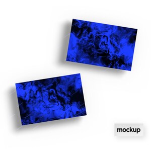 Dark + Bold Blue Smokey Flames Digital Paper Background Seamless ...