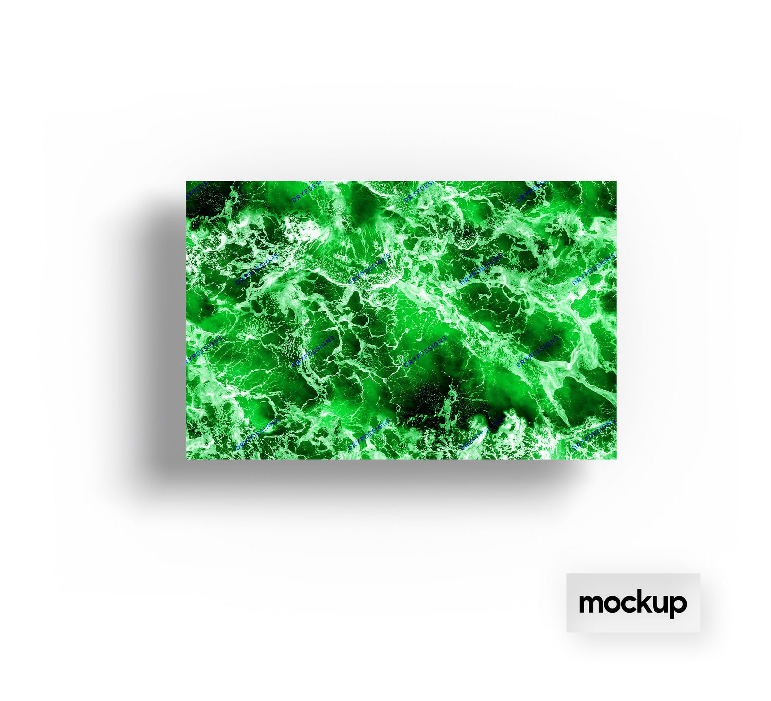 Green Water Seamless Background Texture - Green Waves Seamless Digital ...