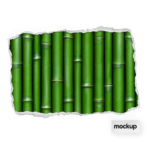 Seamless Bamboo Sticks Digital Paper Background - Tropical Plants ...