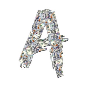 Money Alphabet PNG Letters - Money Font Pattern Fill - Transparent PNG ...