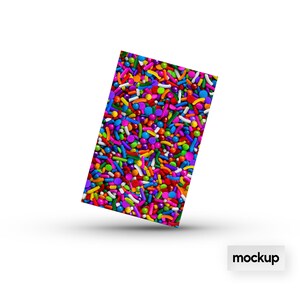 Rainbow Candy Sprinkles Seamless Background Texture - Vibrant Candy ...