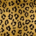Black + Gold Seamless Leopard Print Background Pattern - Metallic ...