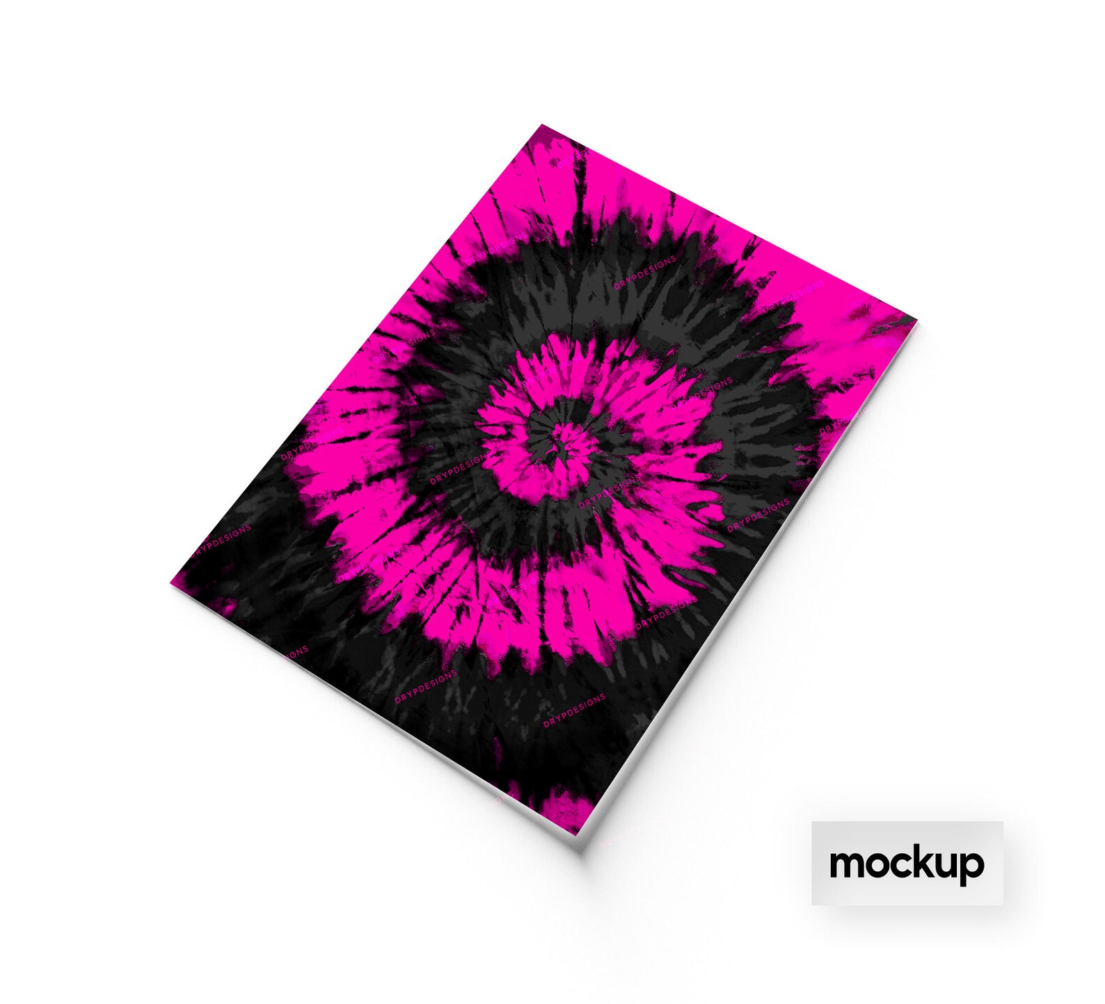 Black Pink Tie-dye Digital Paper Background Texture Bold | Etsy