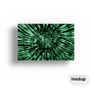 Hunter Green Tie-dye Digital Paper Background Texture - Digital ...
