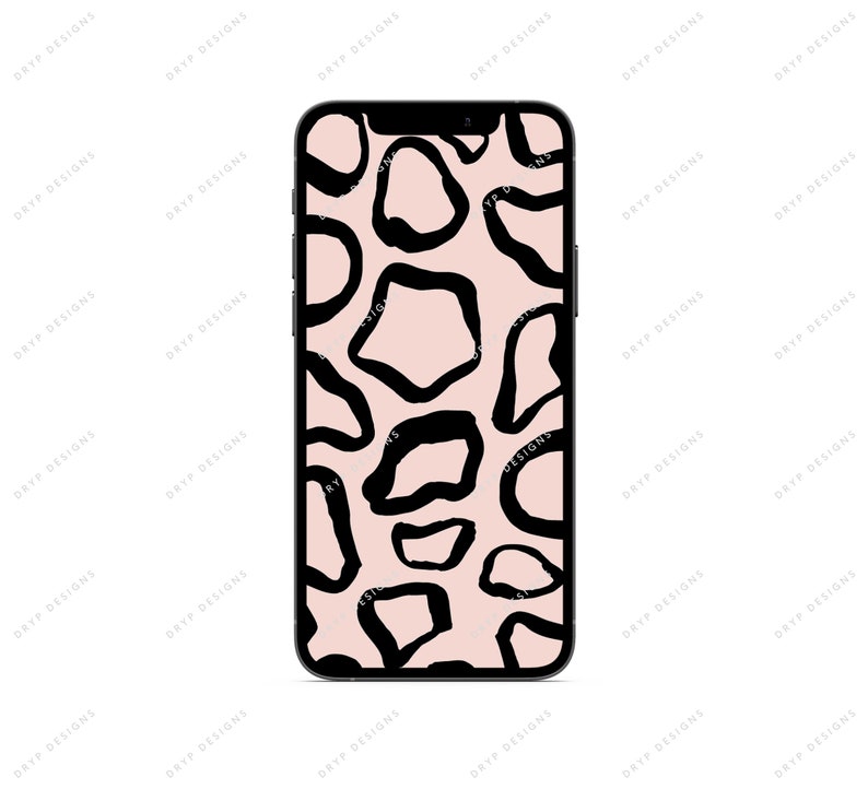 Pink Giraffe Print Seamless Pattern Digital Paper Download - Etsy