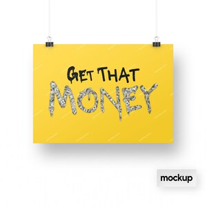Get That Money PNG Text Graphic - Font Money Pattern Entrepreneur Words ...